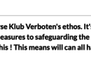 KLUB VERBOTEN